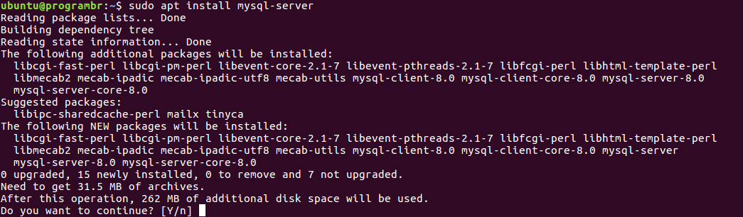 How to Install MySQL on Ubuntu 20.04