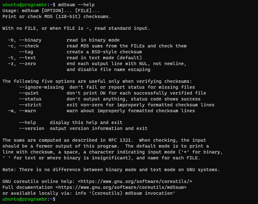 Md5sum Command In Linux Uses Of Md5sum Command With Examples
