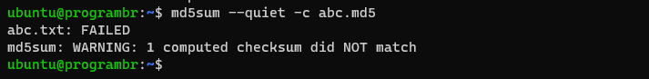 Md5sum Command In Linux Uses Of Md5sum Command With Examples 6112